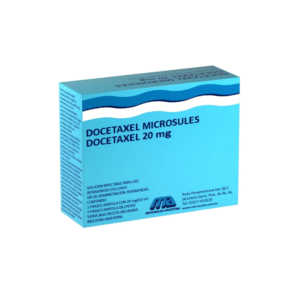 DOCETAXEL 20mg MICROSULES - Microsules