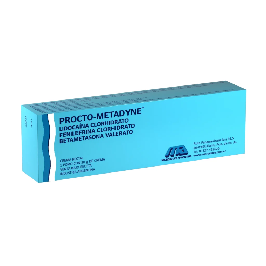 PROCTO-METADYNE - Microsules