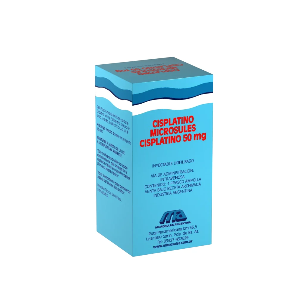 CISPLATINO MICROSULES - Microsules